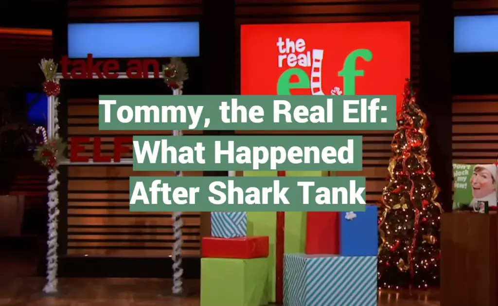 Tommy, the Real Elf: What Happened After Shark Tank - SharkTankWiki
